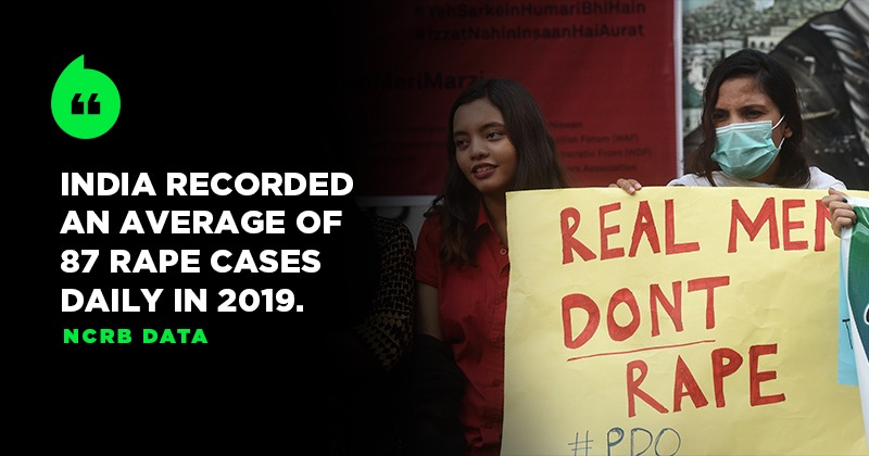 Crimes Against Women Increased By Around 50,000 In Three Years, 7.8% ...