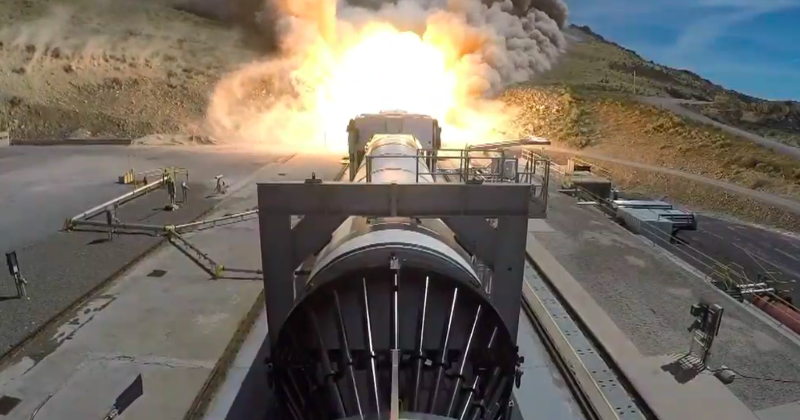 NASA Tests "Most Powerful Rocket Booster Ever Built"