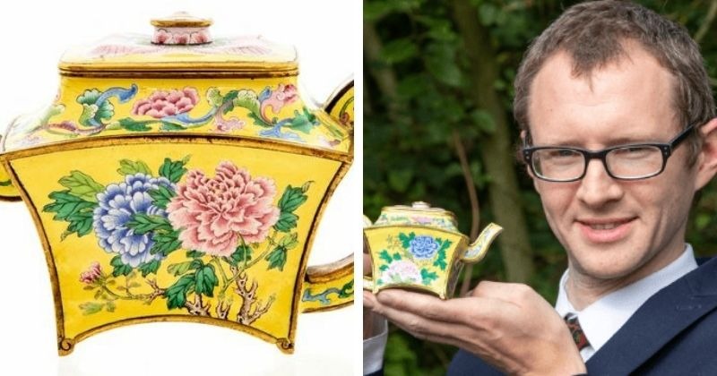 UK Man Finds Tea Pot That Belonged To Chinese Emperor