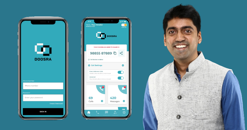 Doosra Startup Uses Virtual Phone Numbers To Reduce Spam Calls