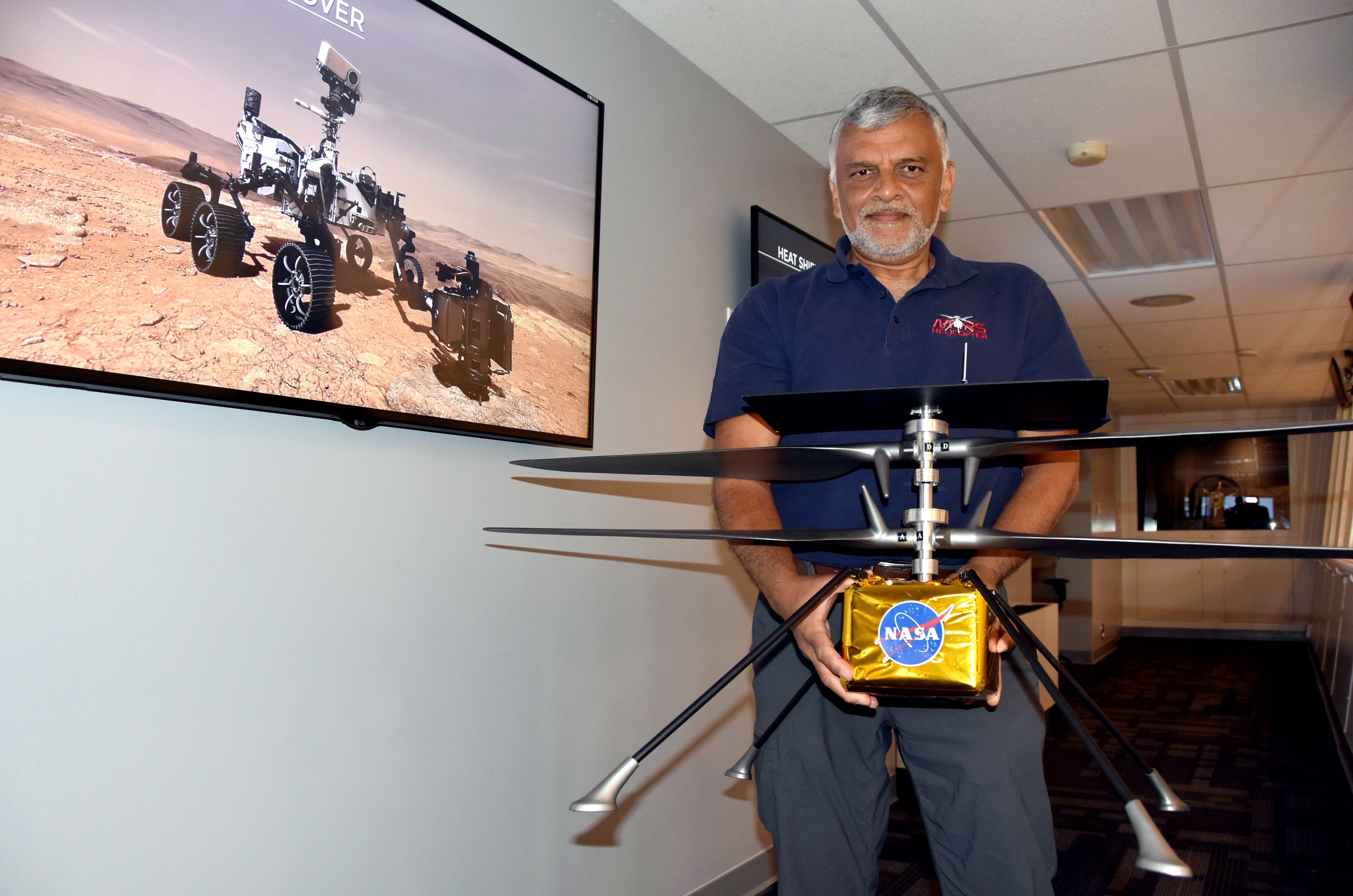 NASA's Ingenuity Mars Helicopter Designed By IIT Alumni For Historic Flight
