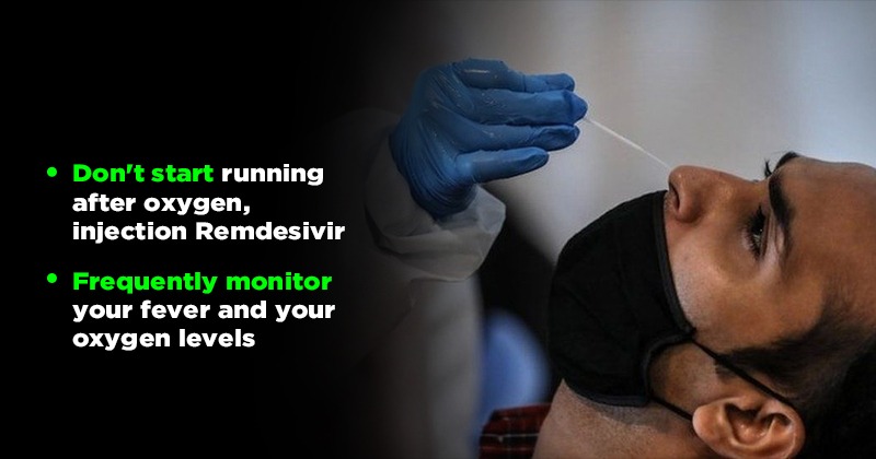 Have You Tested Positive For COVID-19? Don't Panic, Instead, Do This