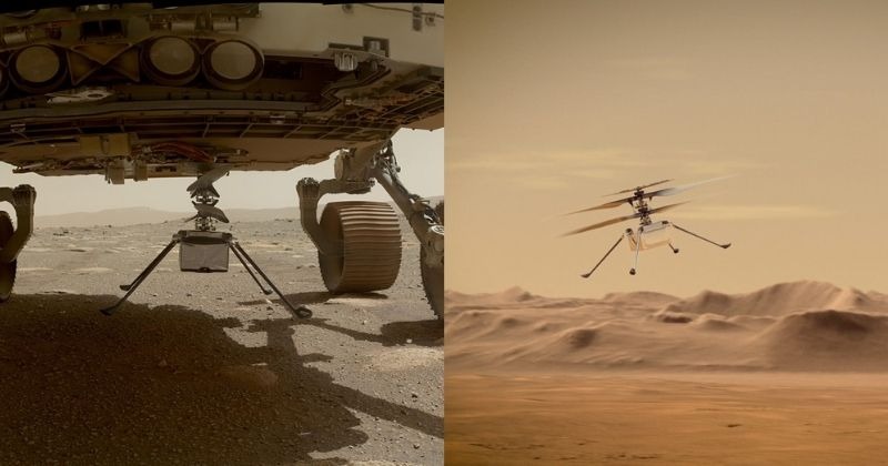 NASA's Mars Helicopter Ingenuity Prepares For Historic 1st Flight On ...