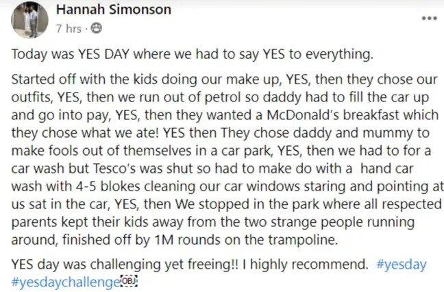 Couple Say Yes To Everything Their Children Ask For A Day - And Results ...