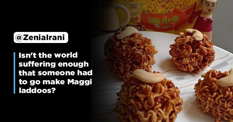 Maggi Laddoo Is Making People Jump Out Of Their Skin