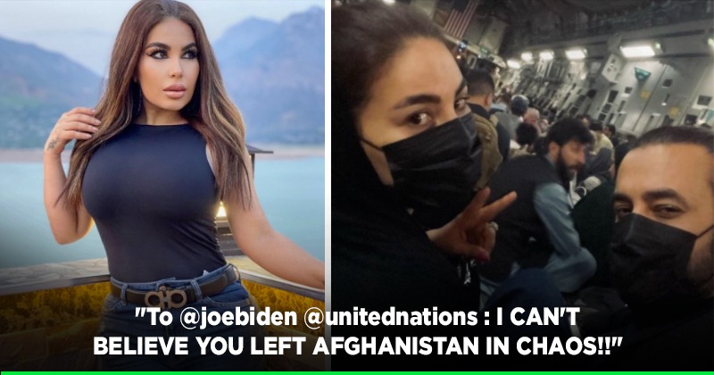 Afghan Pop Star Aryana Sayeed Flees From Kabul After Taliban Takes Over ...