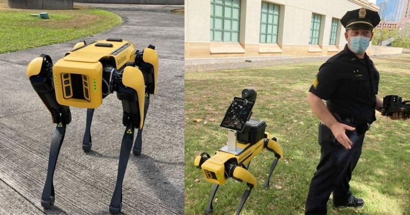 Useful Or Dehumanising? US Police Use Robot Dogs To Test Homeless For ...