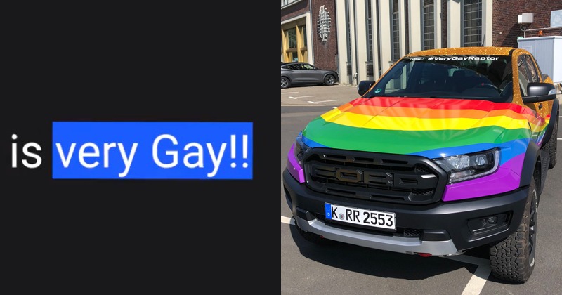 Ford Introduces A 'Very Gay' Car In Response To A Homophobic Comment