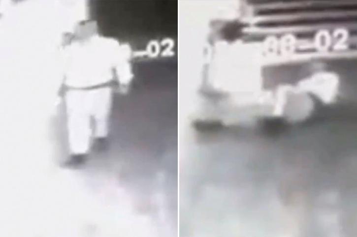 Colombian Mayor Shares Video of 'Ghost' Attacking Security Guard