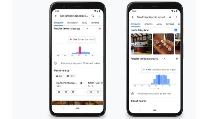 Google Maps Now Shows ‘Area Busyness’ Level To Help You Avoid Crowded ...