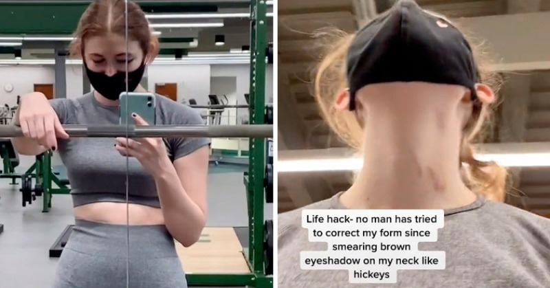 Woman Reveals 'Hickey Hack' For Keeping Creeps Away At The Gym