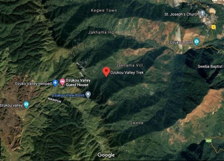 Dzukou Range In Nagaland Is Burning For 10 Days Now & Authorities Are ...