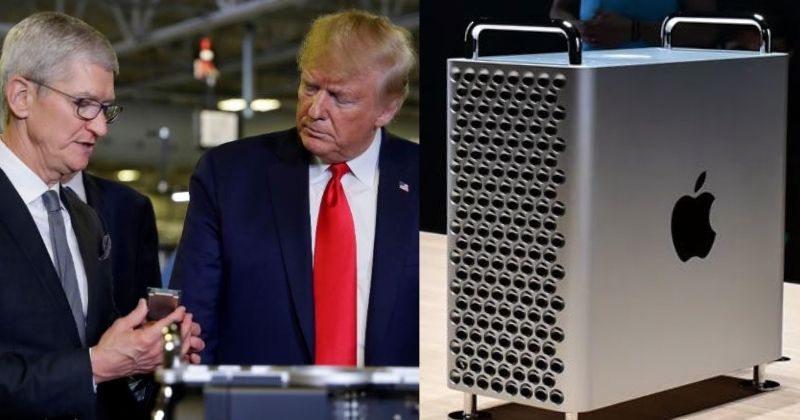 Tim Cook Gave Donald Trump A ‘2019 Mac Pro’ Fully Made In USA As Goodbye