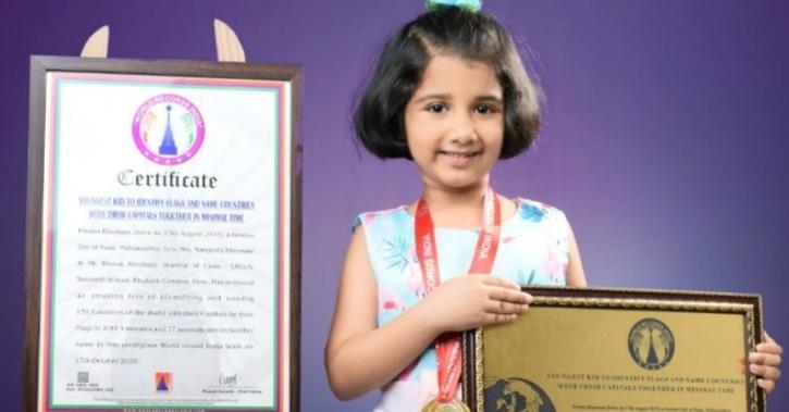 Meet Presha, The 5-Yr-Old Who Identified Flags, Capitals & Names Of 150 ...