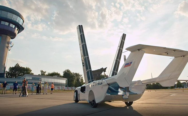 Science Fiction Is Now A Reality: Flying Car Completes First Ever Inter ...