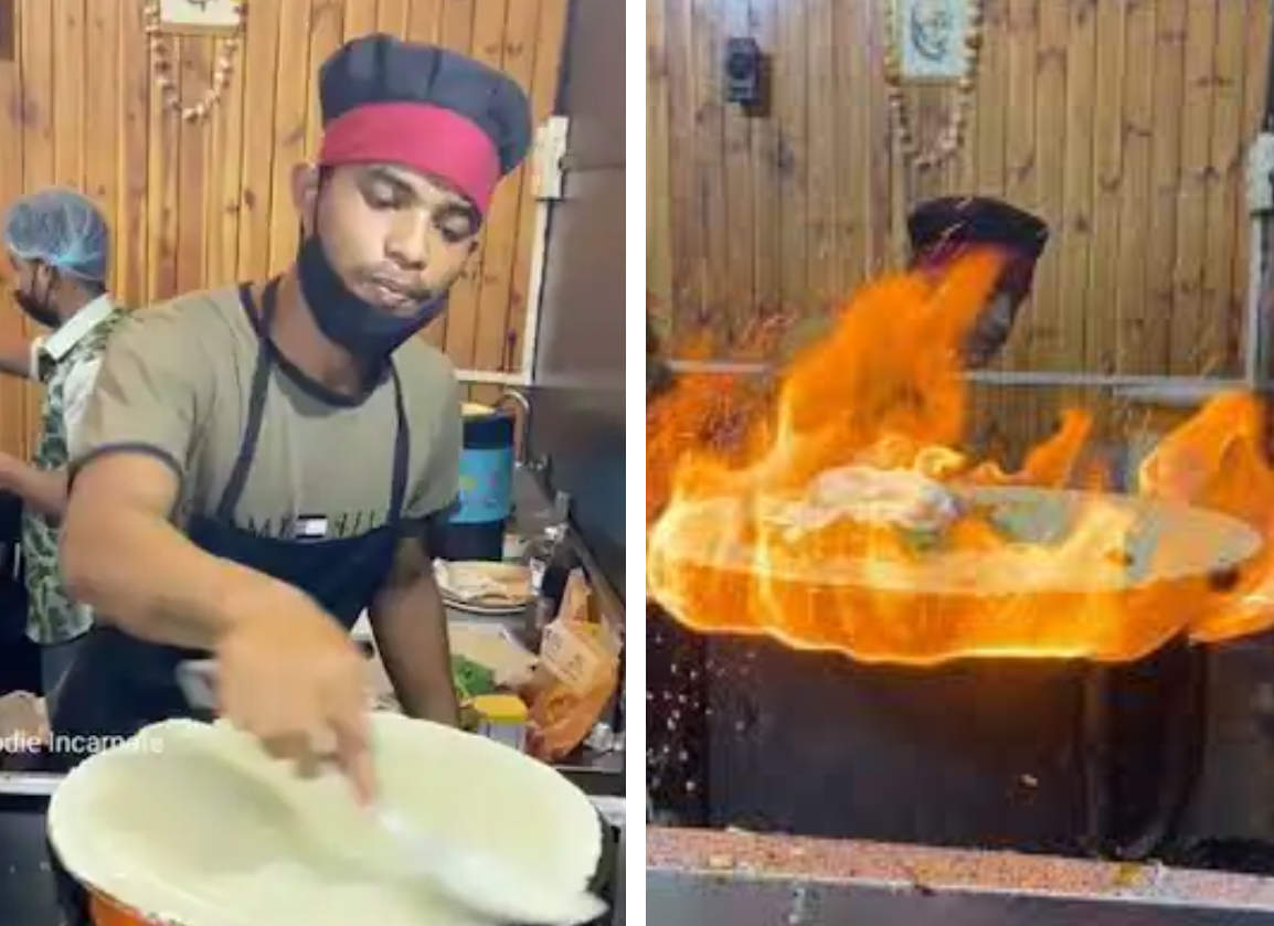 Indore Has A Unique 'Fire Dosa' And We Can't Wait To Try It