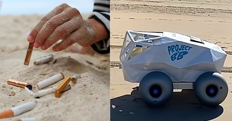 This Cute Autonomous Robot Can Clean Beaches With No Human Input