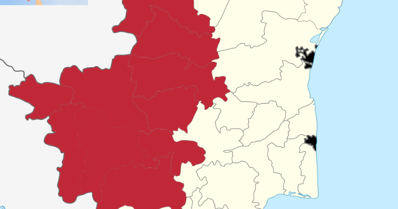 Kongu Naadu: Rumored Bifurcation Of Tamil Nadu Sparks Outrage ...