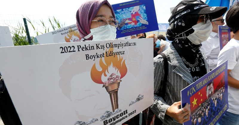 Uyghur Muslims Launch Two-Week Long Walking Protest Against China In Canada