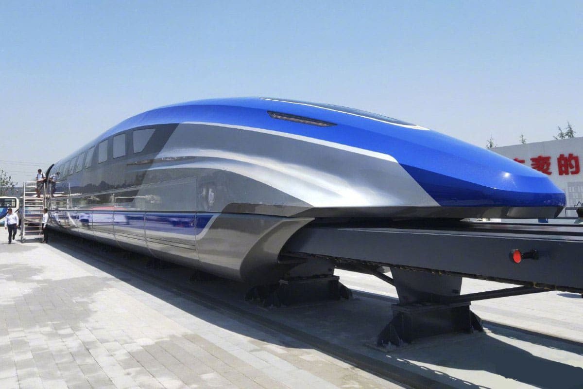 China Unveils Maglev Train That Can Run At 600 Kph