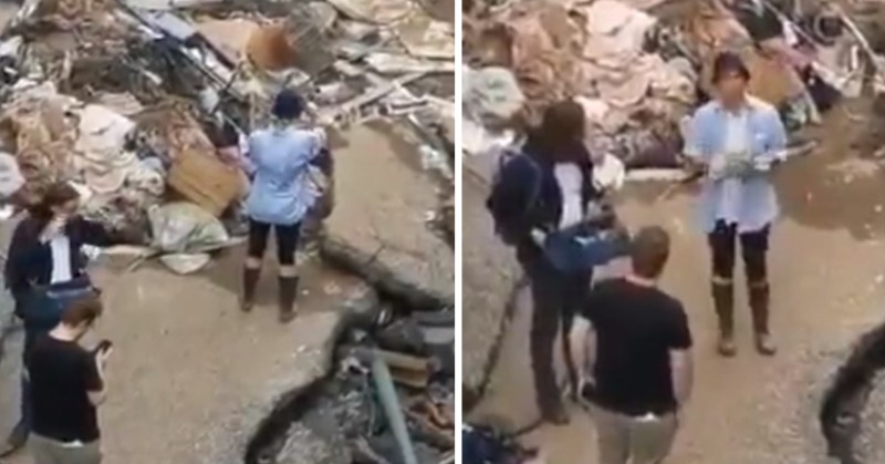 TV Reporter Fired For Smearing Herself In Mud To Pretend She Helped ...