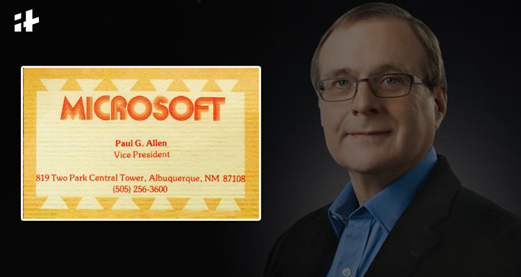 15 First Business Cards Of World's Biggest Tech Legends