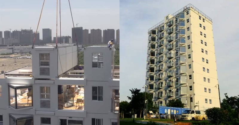 This 10-Storey Building Was Constructed In Just Over A Day