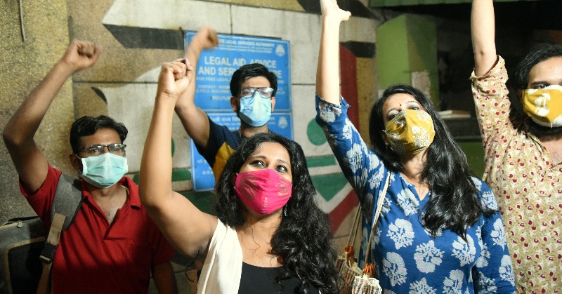 Will Continue Our Struggle, Say Three Student Activists As They Walk ...