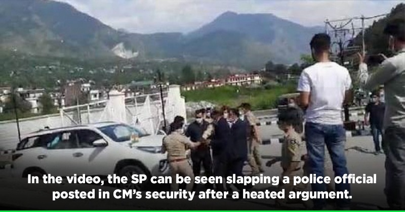 Scuffle Between Kullu SP, Himachal CM Security Staffer; Video Goes ...