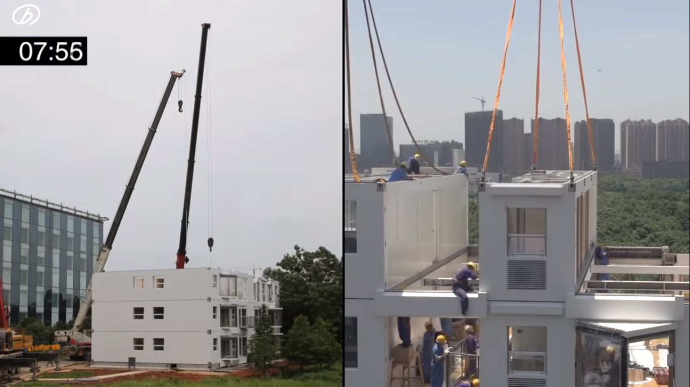 This 10-Storey Building Was Constructed In Just Over A Day