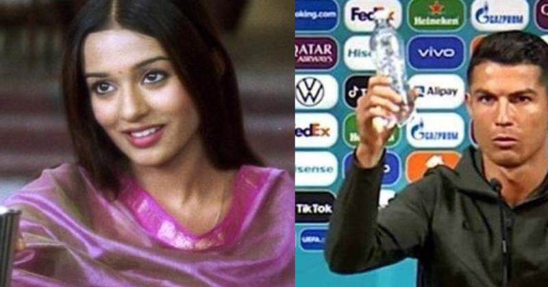 Crossover Of Ronaldo & 'Jal Lijiye' Meme Circulates Online, Amrita Rao ...