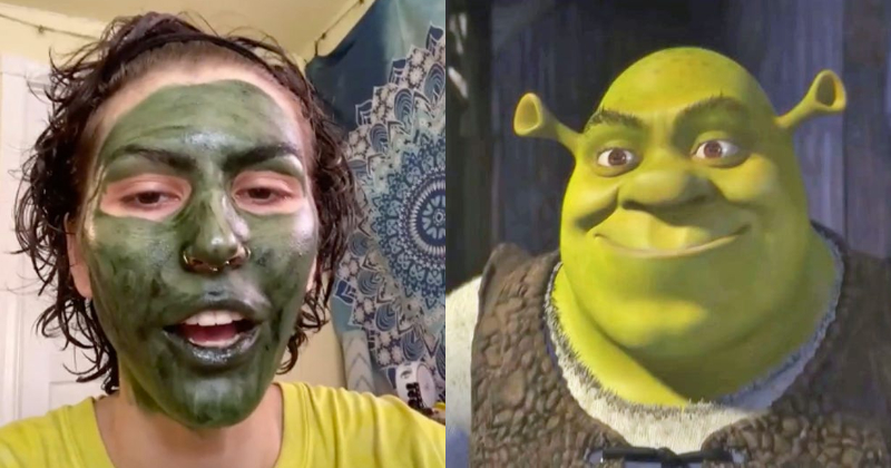Woman Ends Up Looking Like Shrek After ‘green Face Mask Fail