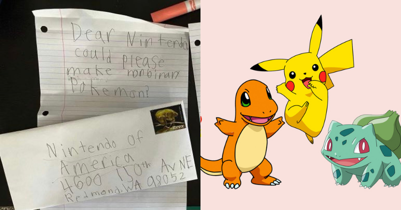 Kid Writes Letter To Nintendo Requesting For Non-Binary Pokemon