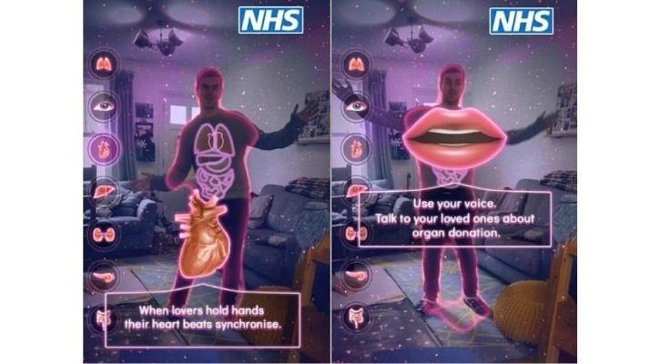 Snapchat Filter Shows You Your Organs That Can Be Donated To Save Lives