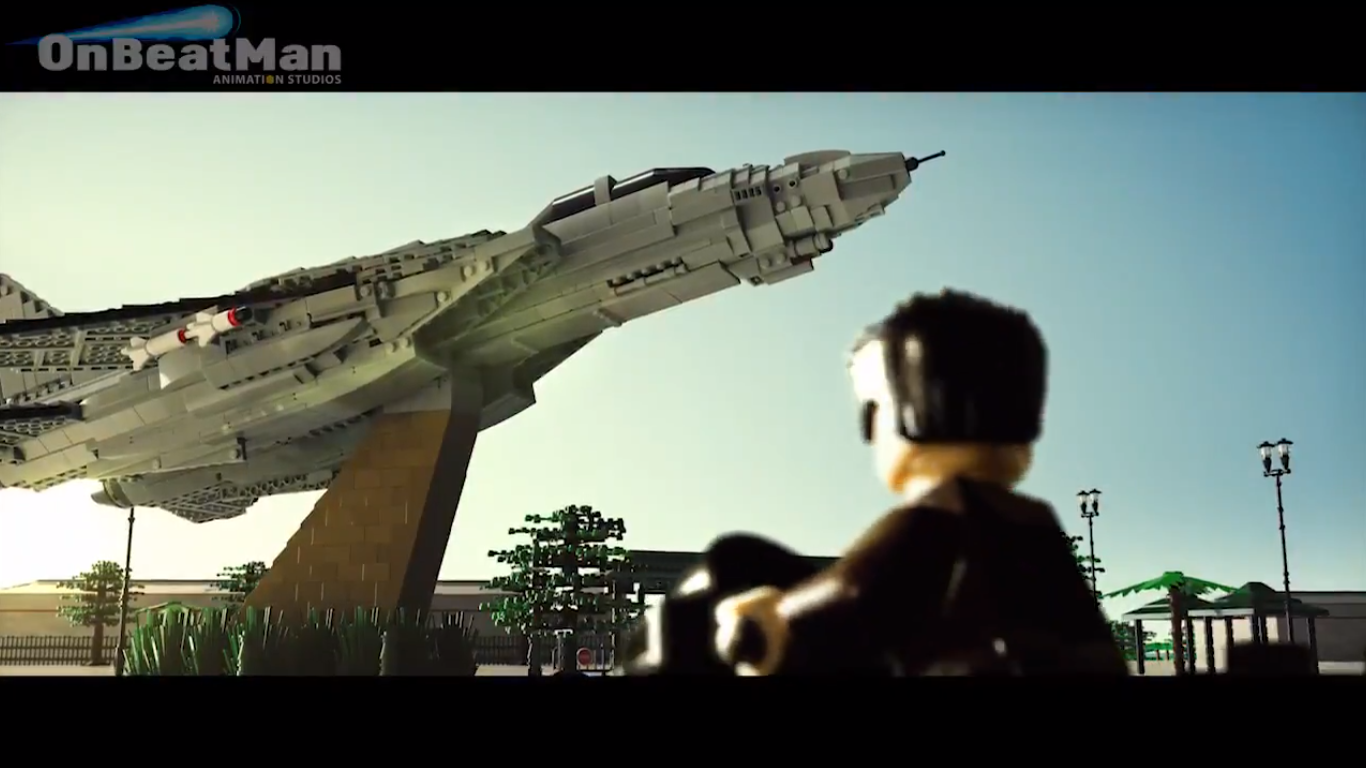 Man Recreated Tom Cruise's Top Gun In Lego