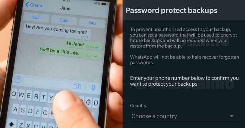WhatsApp Will Soon Let You Password Protect Online Chat Backup