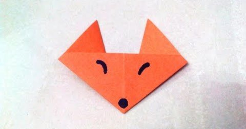 DIY Guide: Cute Origami Paper Fox