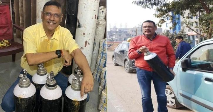 Meet ‘Oxygen Man’ Of Bihar Who Is Providing Free Cylinders In 21 ...
