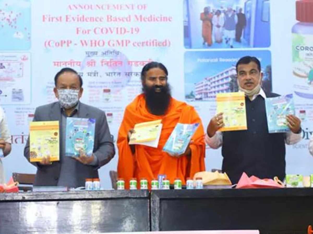 One Lakh Ramdev's 'Coronil Kit' To Be Distributed Among COVID Patients ...