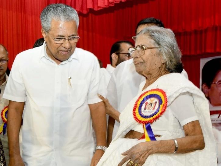 Gouri Amma, Who Was A Minister In The First Kerala Cabinet In 1957 ...