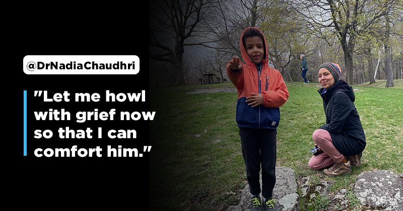 Woman Tells Young Son She Is Dying Of Cancer In Heartbreaking Moment