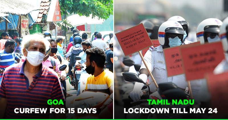 Complete List Of States, UTs That Have Announced Lockdown: Know What's ...