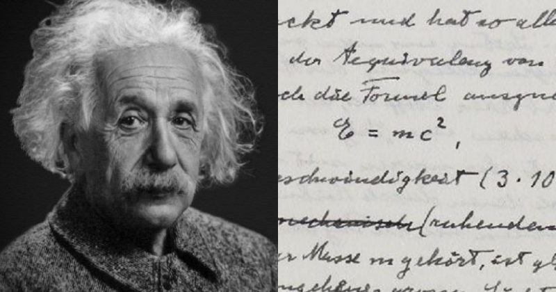 Albert Einstein's Handwritten Letter Up For Auction