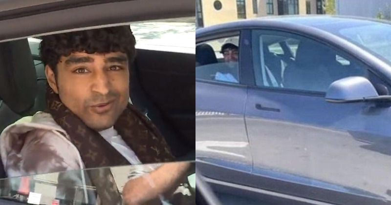 Man Arrested For Riding In Back Seat Of Tesla Repeats Stunt