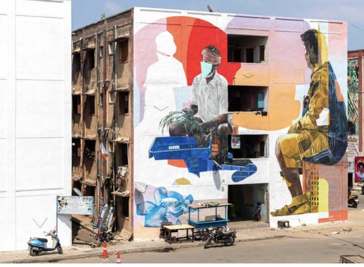 Chennai Slum Becomes Walk-in Art Gallery As Artists Cover All Walls ...