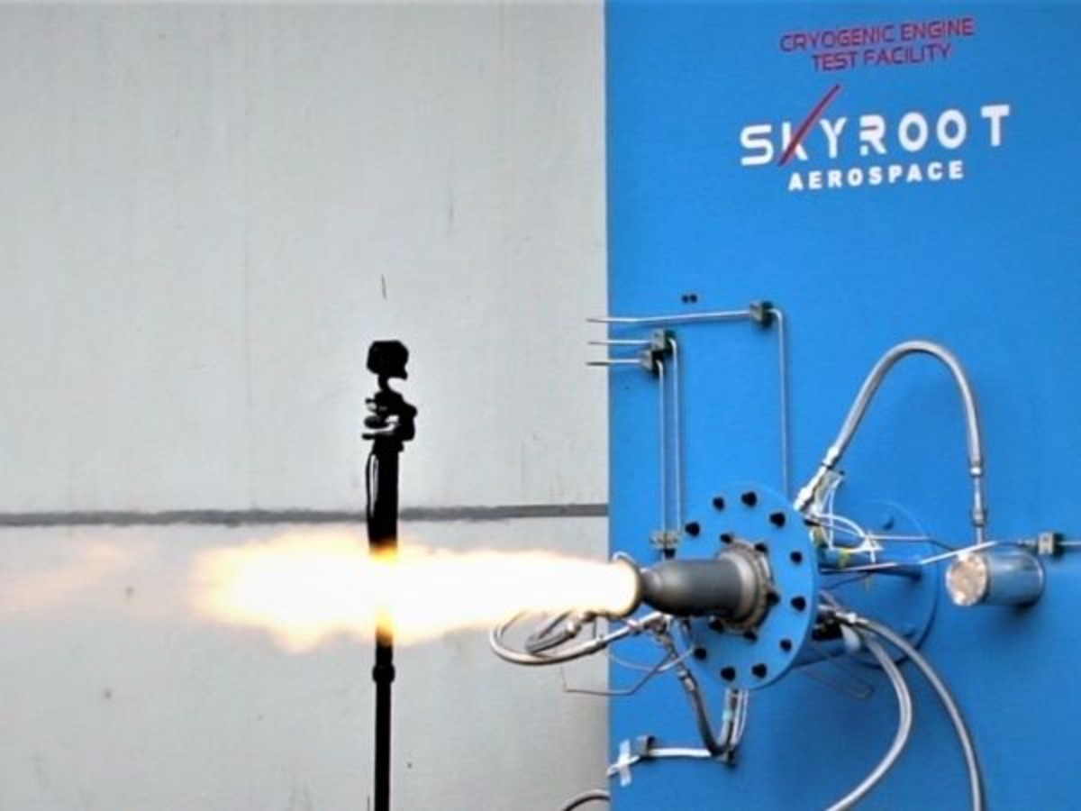 India's First Private Cryogenic Engine Test Successful By Skyroot Aerospace