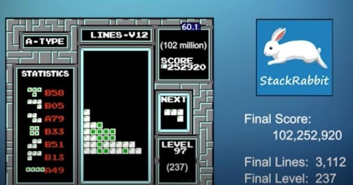 AI Finished Classic Tetris Game With Highest Possible Score Of 102 Million
