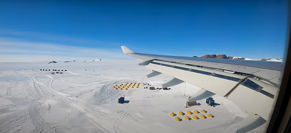 Watch: Pilot Lands Commercial Airbus Plane In Antarctica For The First ...