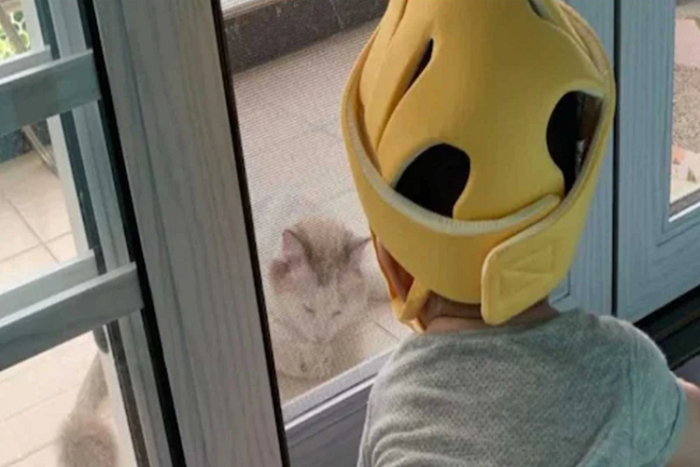 Chinese Parents Are Making Their Babies Wear Helmets For Round Heads