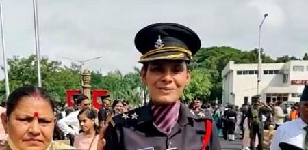Wife Of Martyred Army Officer Joins Force